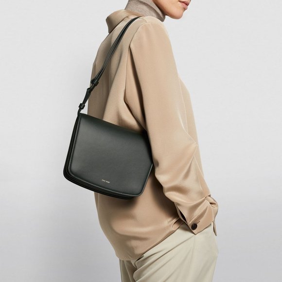 The Row | Bags | The Row Julien Large Crossbody Bag Dark Green Leather ...